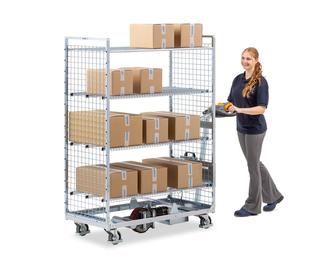 分拣手推车 KT3 "drive" | Wanzl